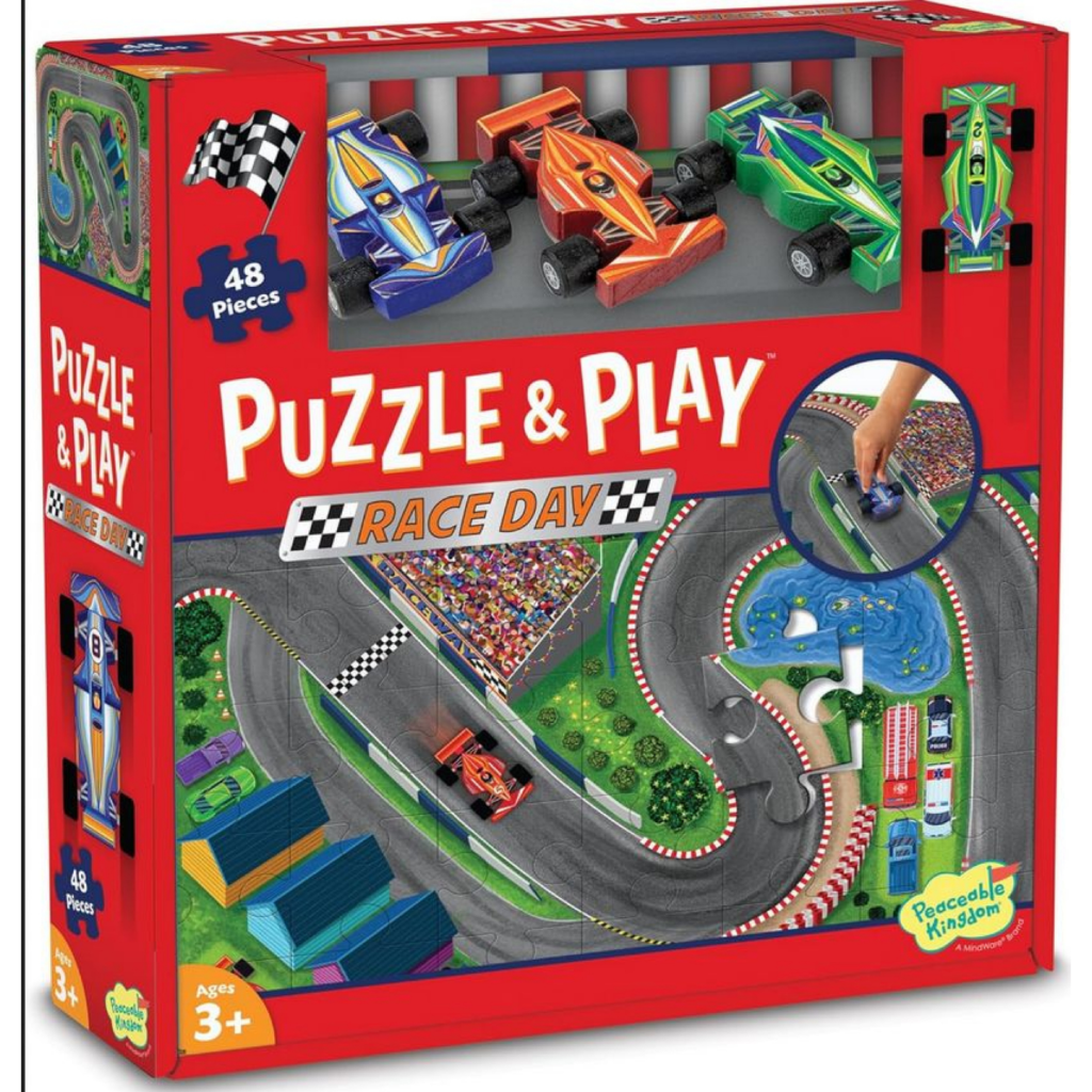 Puzzle and Play - Race Day | Diversity In Toys