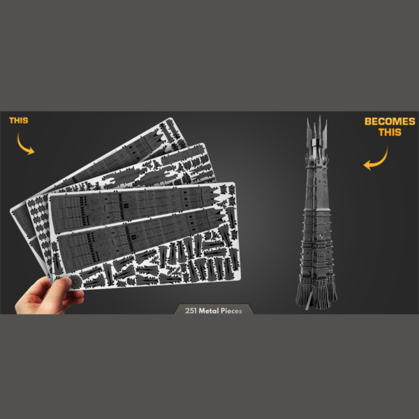 Metal Earth Lord of the Rings Orthanc Set | Diversity In Toys